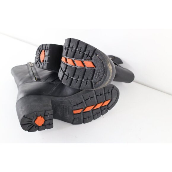 Harley-Davidson | Shoes | Vtg 9s Harley Davidson Womens 8 Leather ...